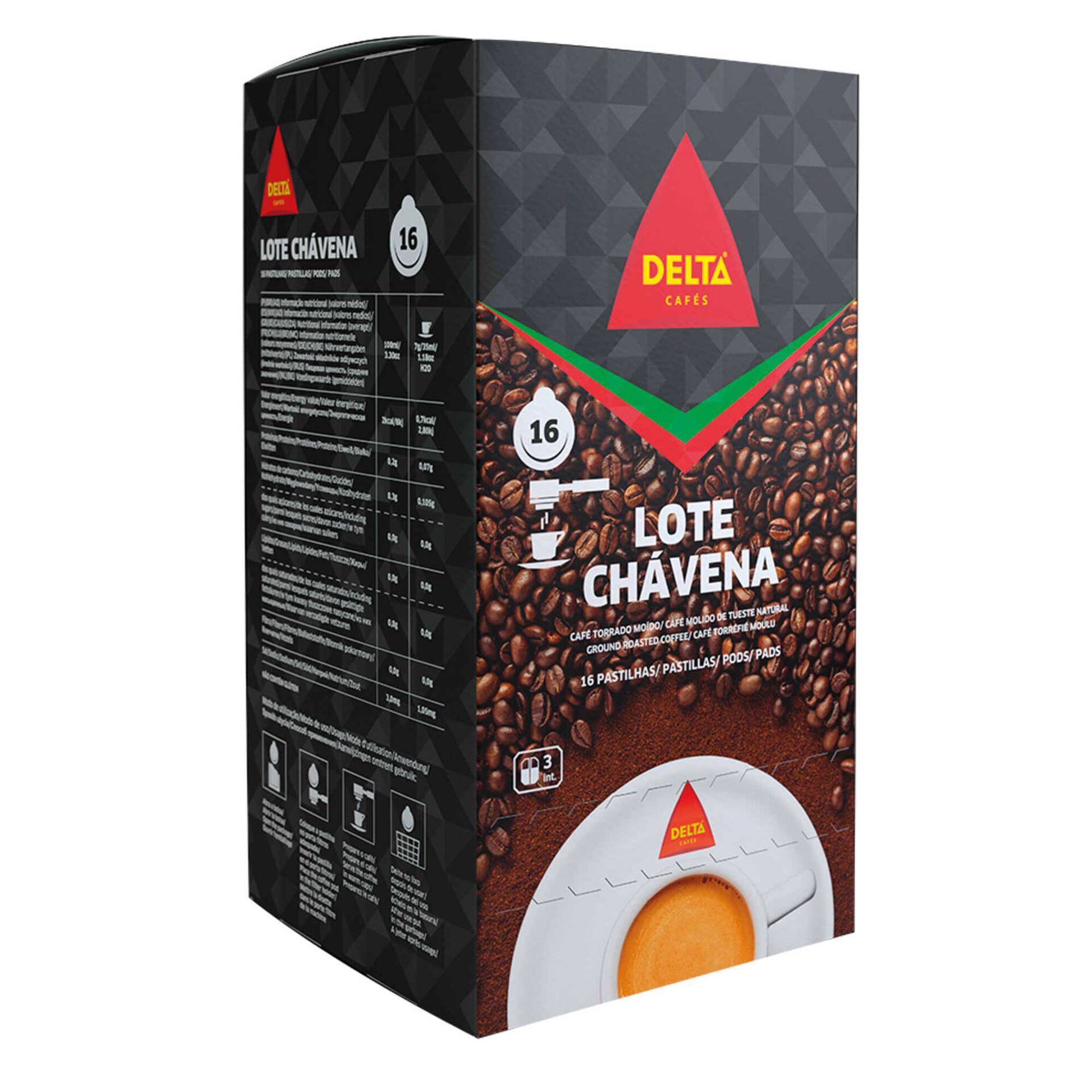 Delta Lote chávena 16 cápsulas – Lojas Conforto – Açores